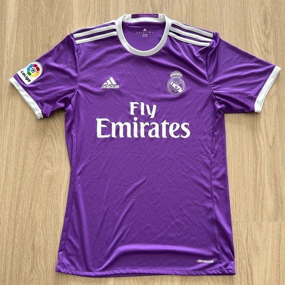 adidas | Shirts | Adidas Climacool Real Madrid Fly Emirates Jersey ...
